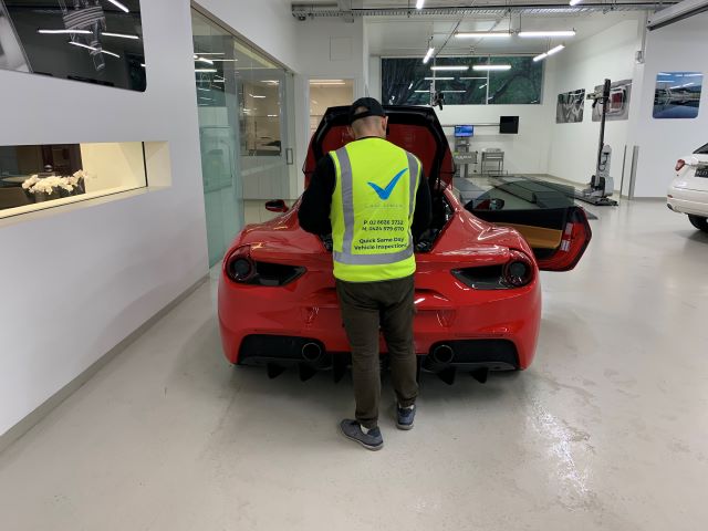 Supercar Inspection Sydney
